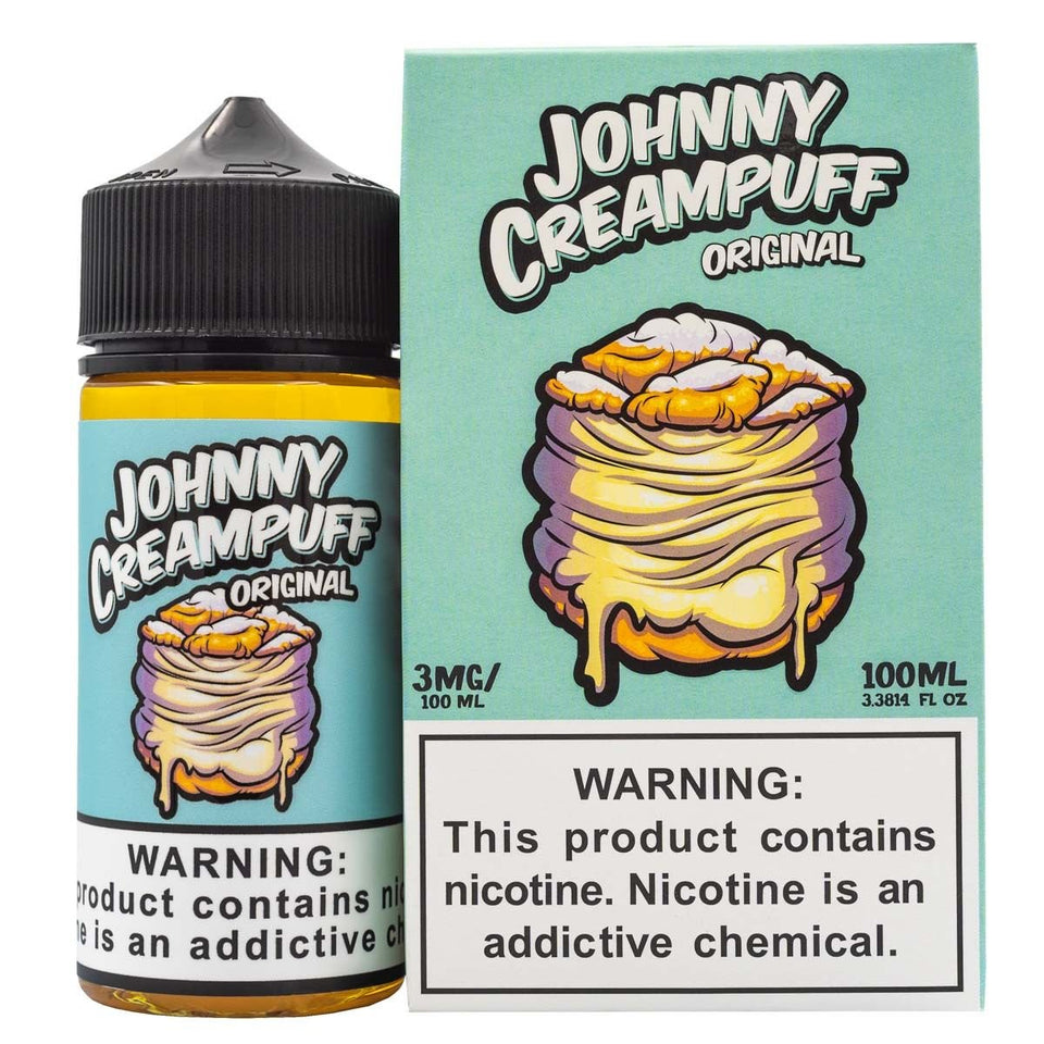 JOHNNY CREAMPUFF - ORIGINAL - 100ML – EJUICEOVERSTOCK.COM